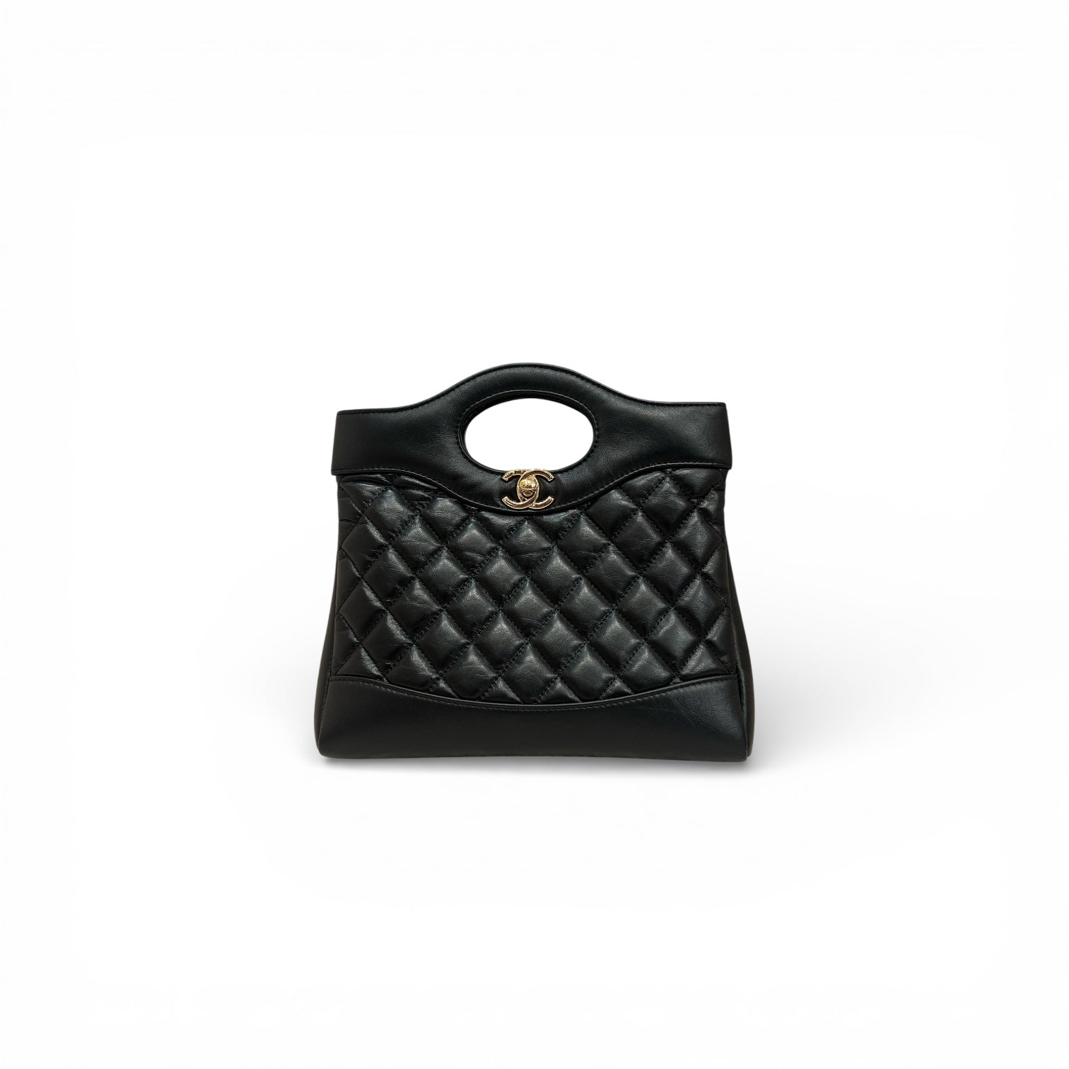 Chanel Mini 31 Bag Lambskin Black (Microchip) – Milan Luxe